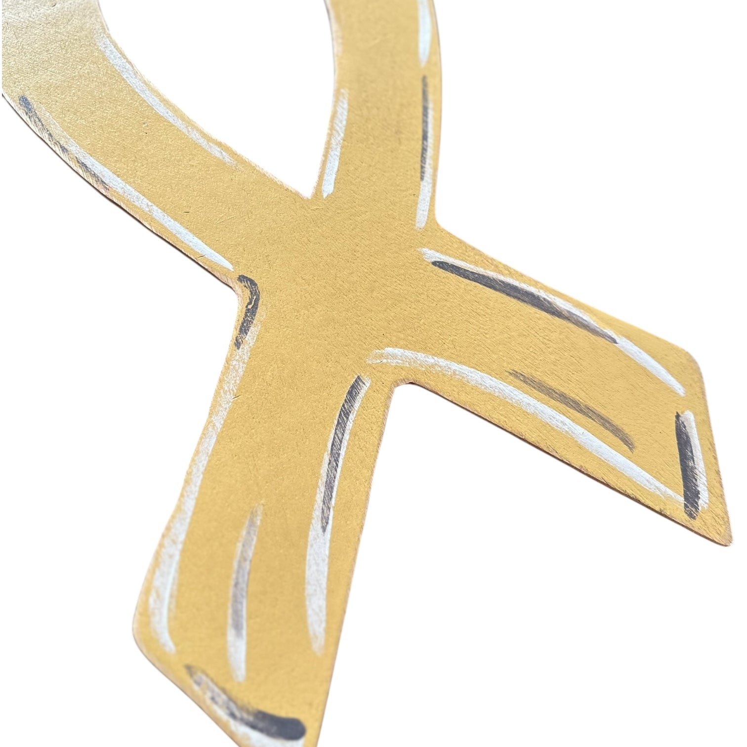 September Workshop: Double Sided Awareness Ribbon Door Hanger