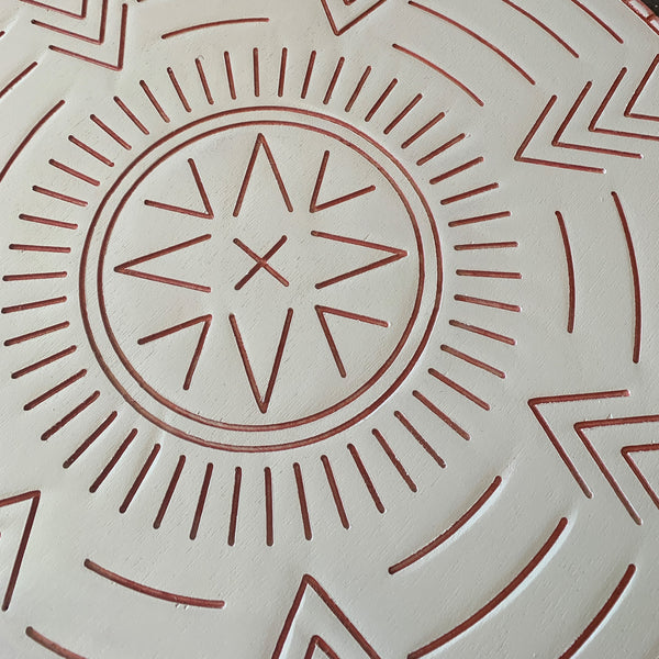 Wooden Engraved Moroccan Smart Susan | Grace Graffiti